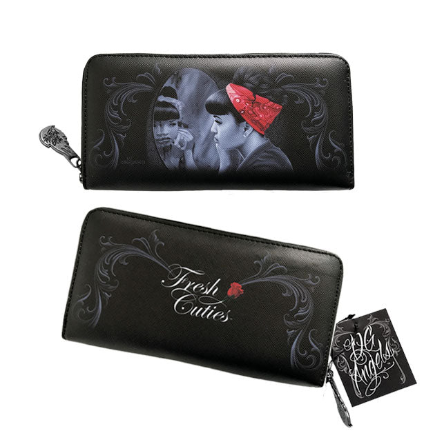 PINUP ZIP WALLET - T Shirt Mall LLC. Buy quality products. DGAngels Zi